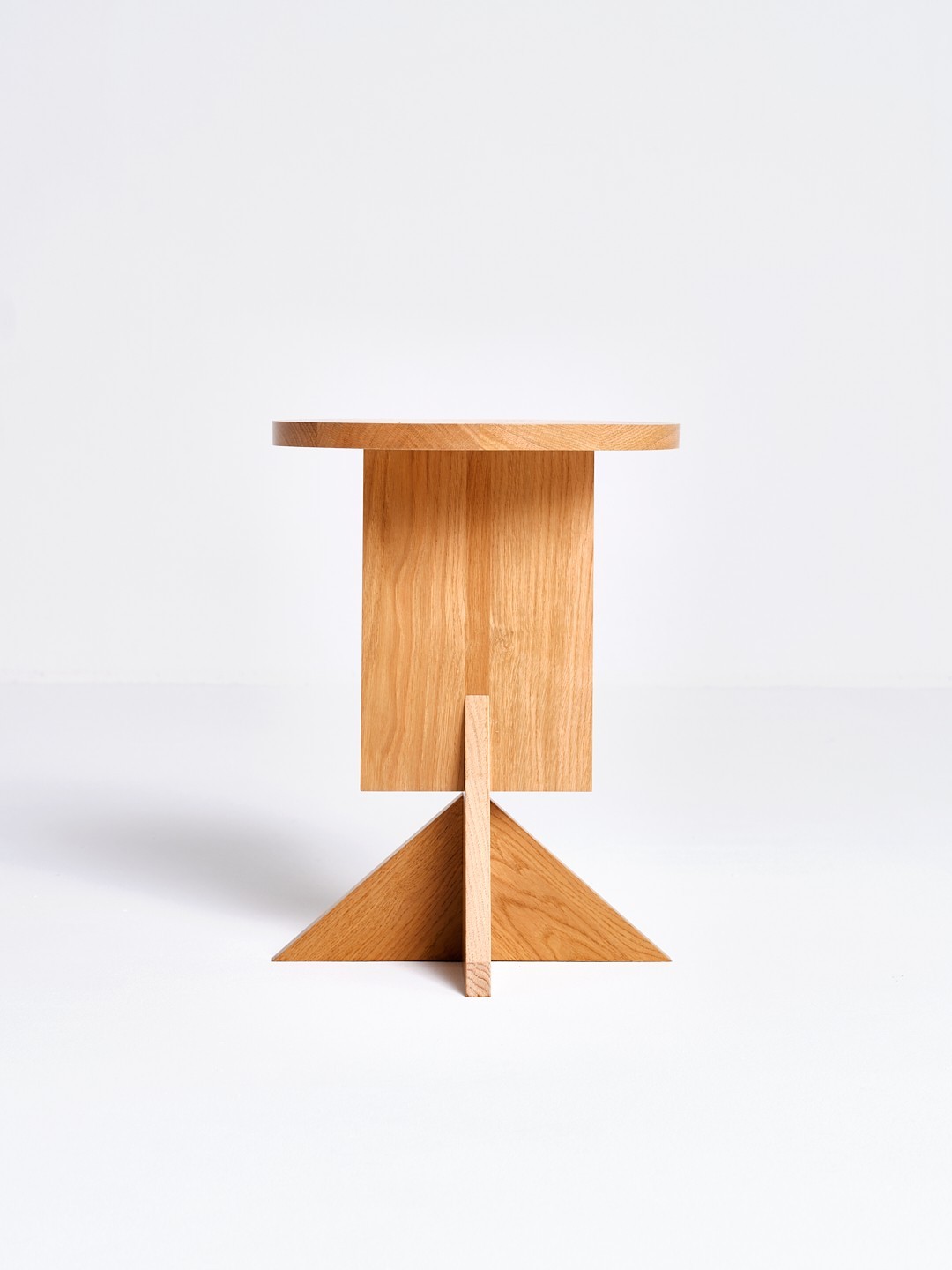 Table Totem Axel CHAY, design en bois