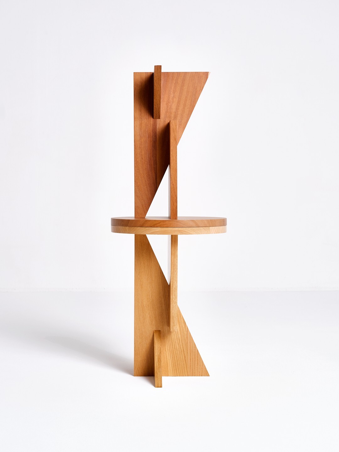 Totem table Axel CHAY, wooden design