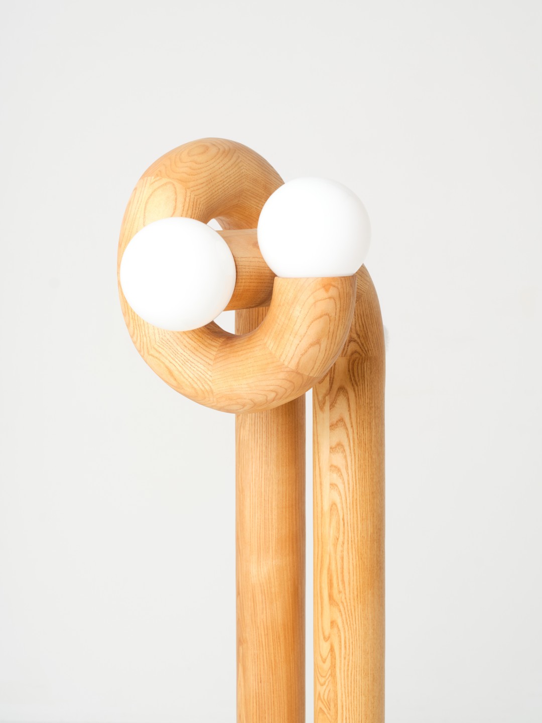 Axel CHAY Modulation 2 wooden floor lamp